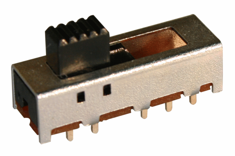 Slide Switch SP4T :: Slider Switches :: Switches :: Electromechanical ...